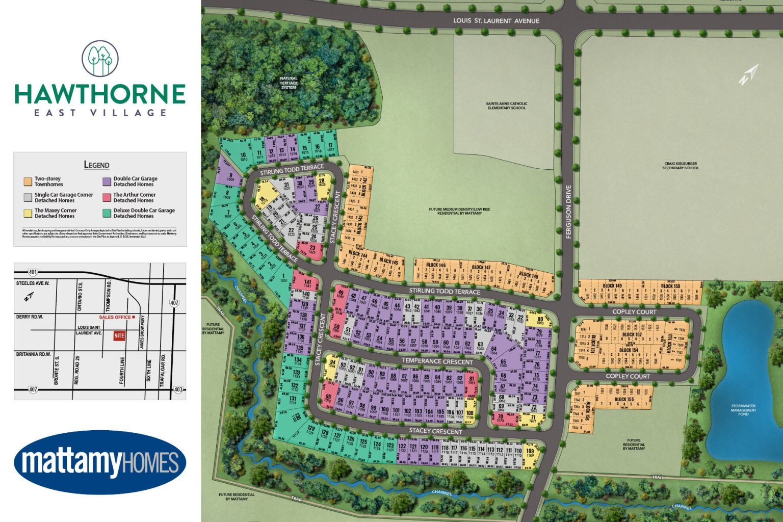 Hawthorne East Village in Milton | By Mattamy Homes | Price-List and ...